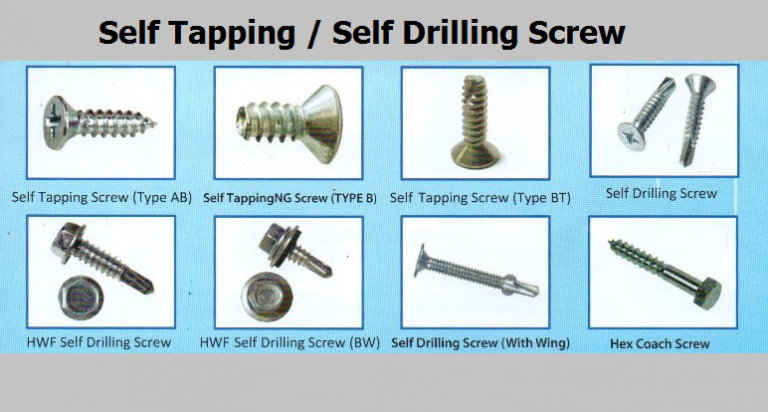Self Tapping / Self Drilling Screw - PT. Era Mandiri